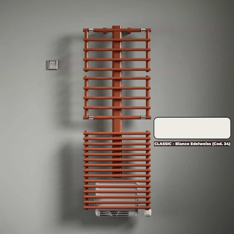Sèche-serviettes électrique 750W blanc edelweiss GET UP BOOSTER - IRSAP ...