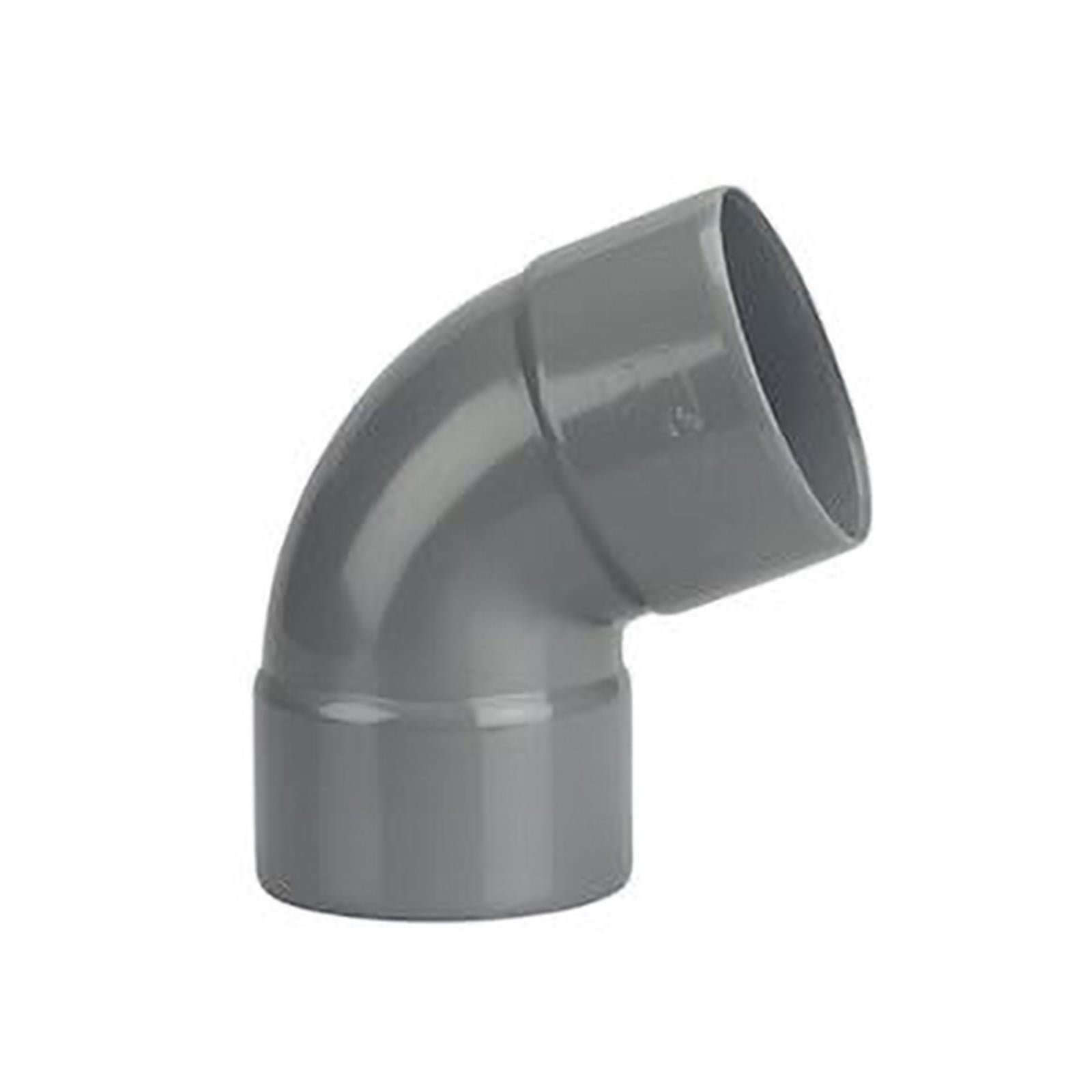 Coude FF 67°30 - Diamètre: 80 mm - GRIS- réf : 3026058 - WAVIN | Bricoman