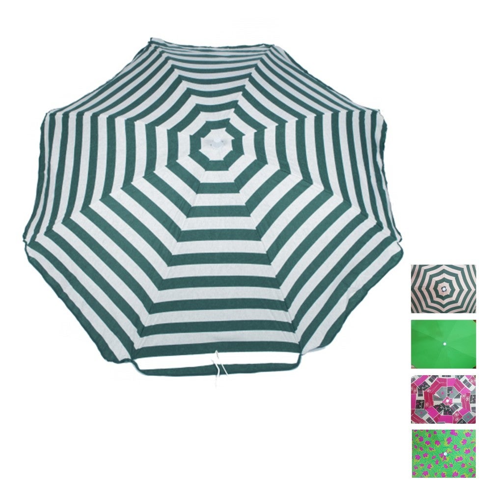 Parasol playa aluminio algodon 180 cm | Leroy Merlin