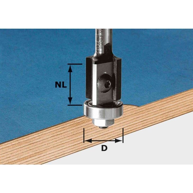 Festool Placas reversibles de la fresa de enrasado HW S8 D19/20WM Z2 ...