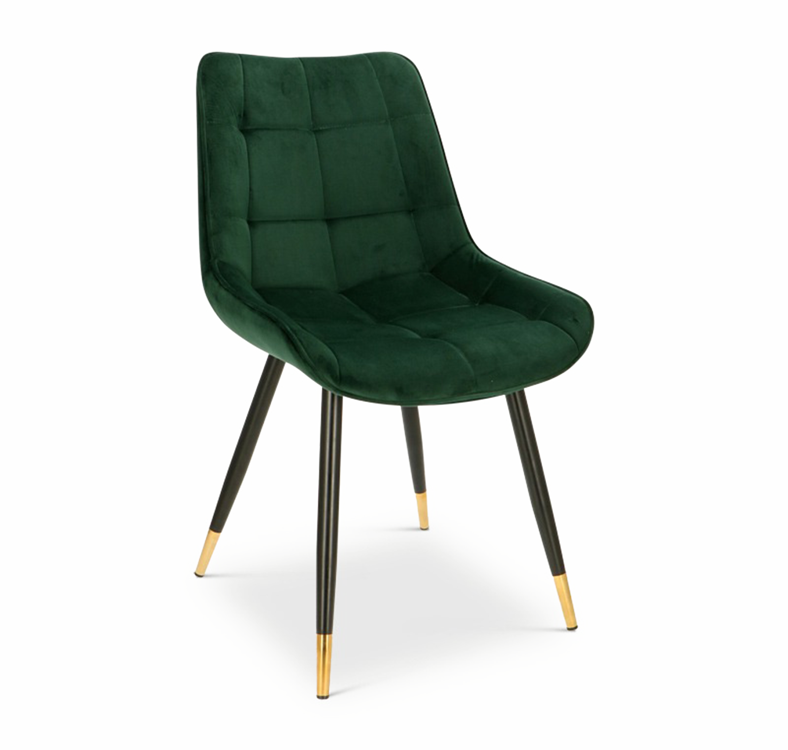 Furnicher Chloé - Chaise de Salle à Manger - Vert Velours - 55x50x85cm ...
