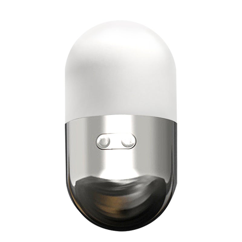Nouvelle lampe de camping LED argentée, rechargeable type C, lumière d ...