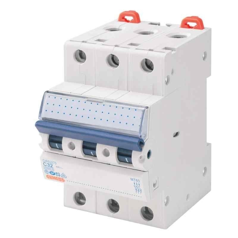 Gewiss interruttore automatico magnetotermico 3p c50 6ka gw92072 3 ...
