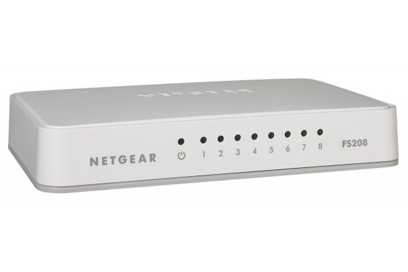 NETGEAR Switch rj45 100mbps 8 ports fs208 | Leroy Merlin