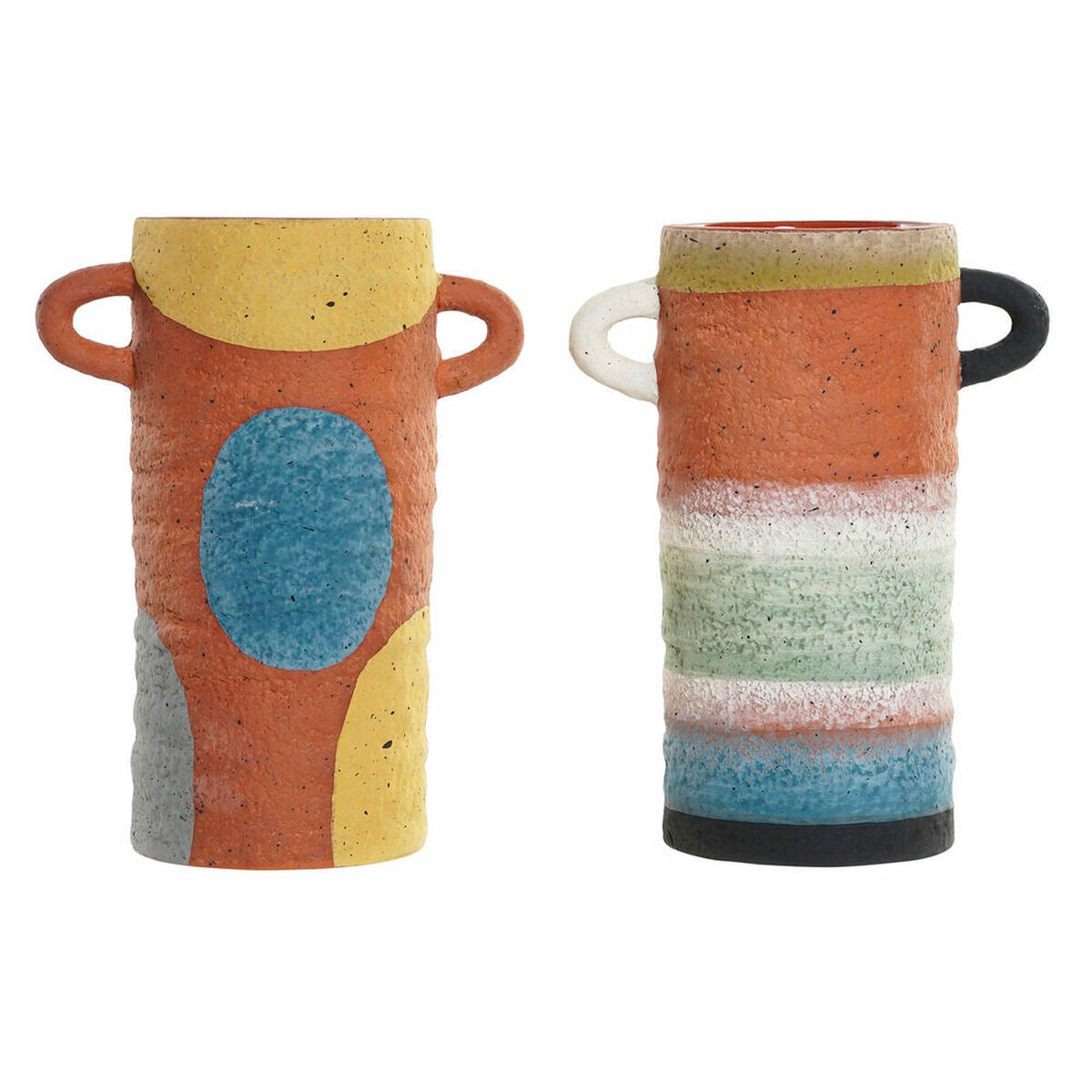 Vase DKD Home Decor Terre cuite Boho (14 x 8.4 x 18 cm) | Leroy Merlin