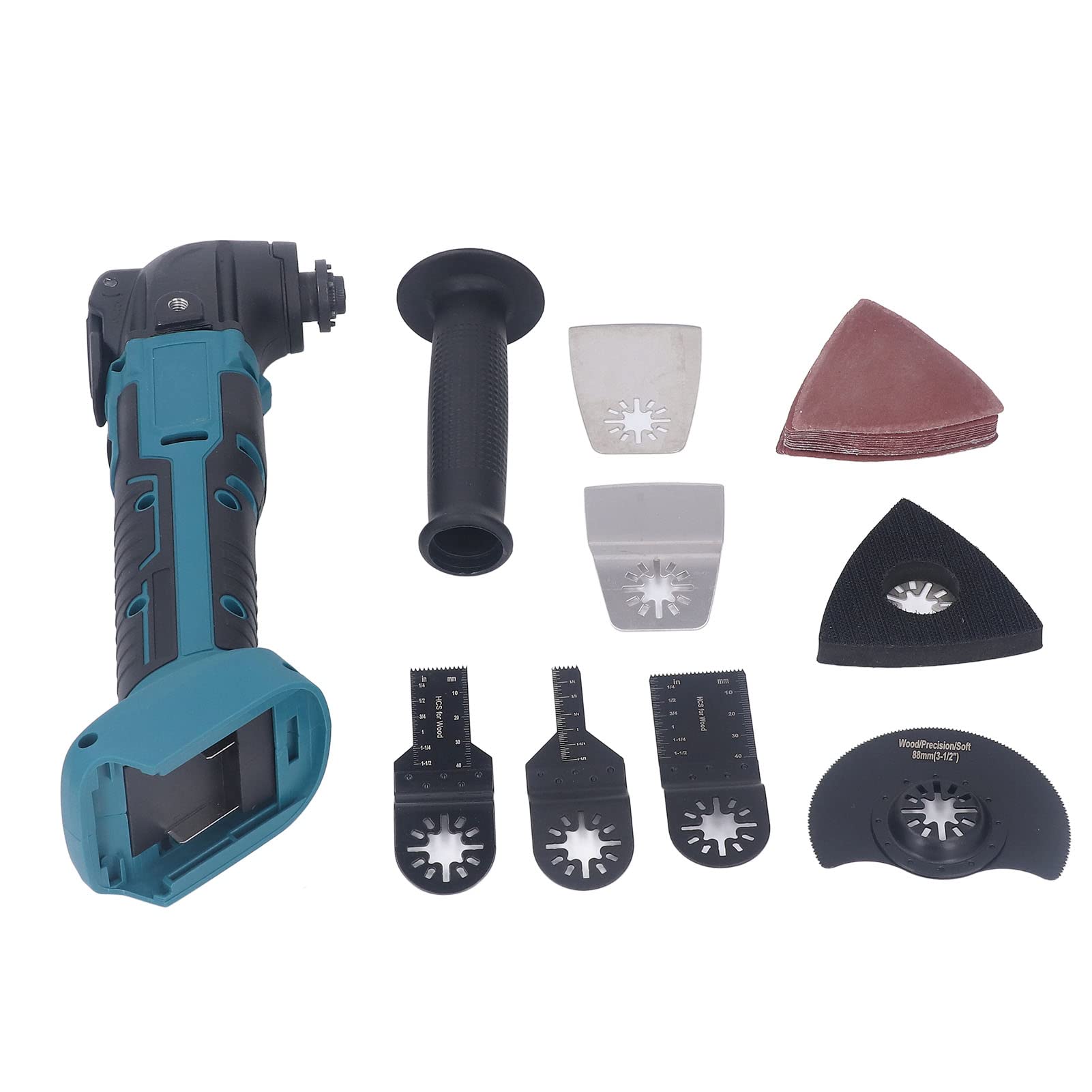 Outil oscillant Kit d'outils multifonctions oscillants sans fil à 6 ...