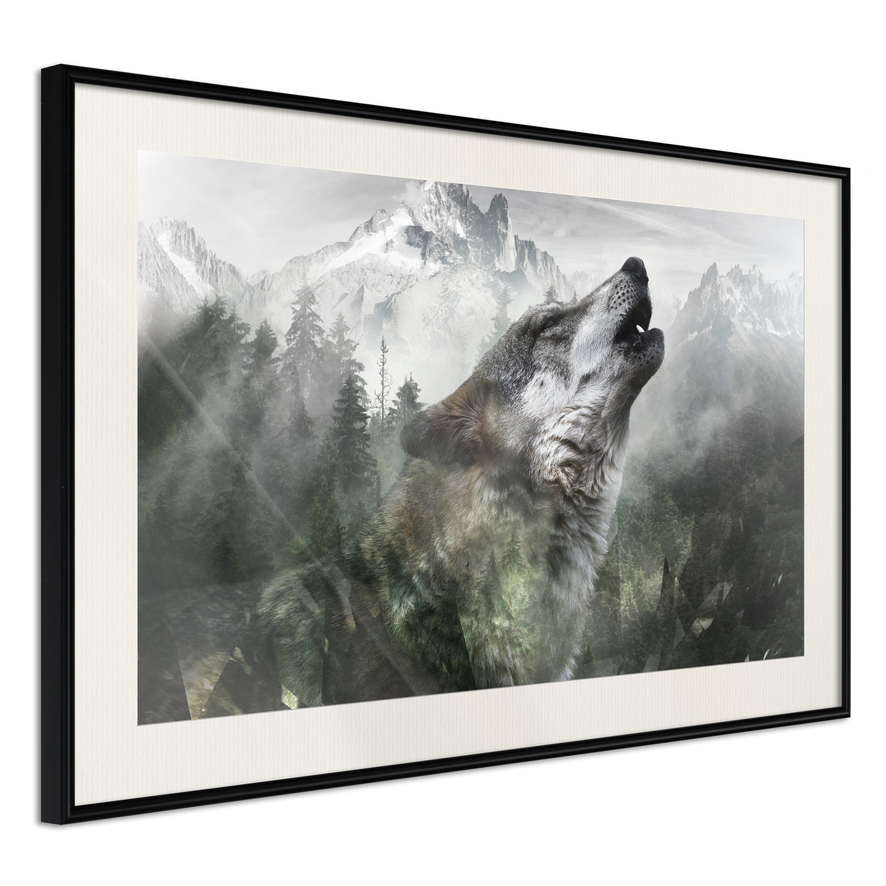 Poster et affiche - Wolf's Territory 60x40 cm | Leroy Merlin