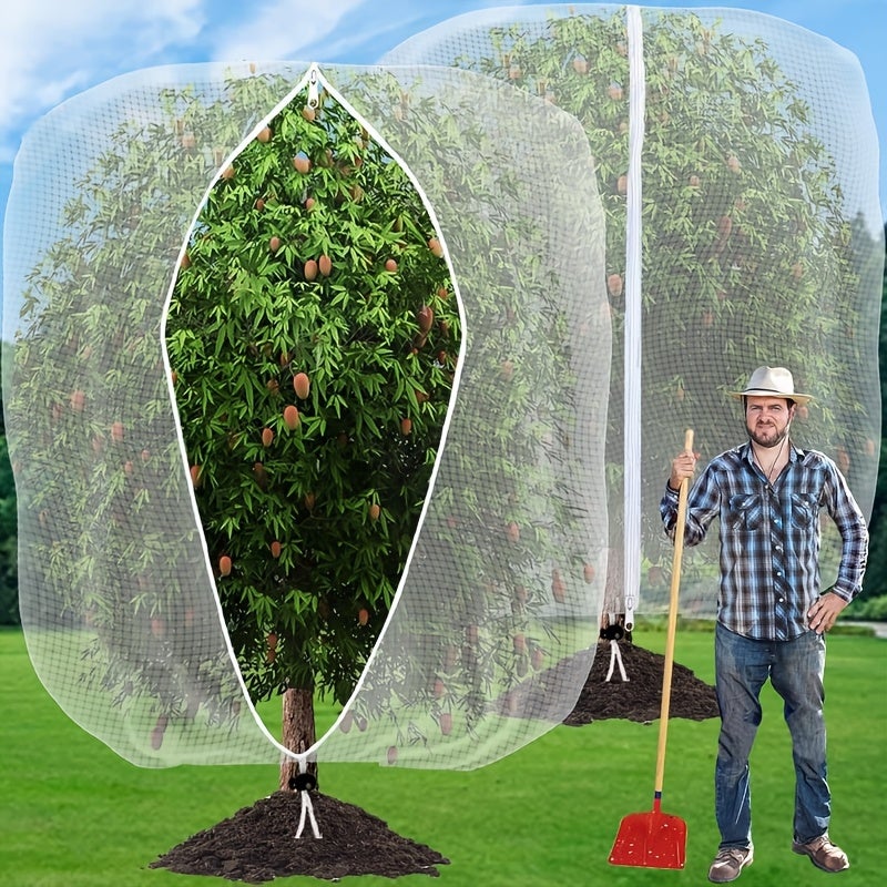 Lot de 2 filets anti-insectes réutilisables, filet de protection avec ...
