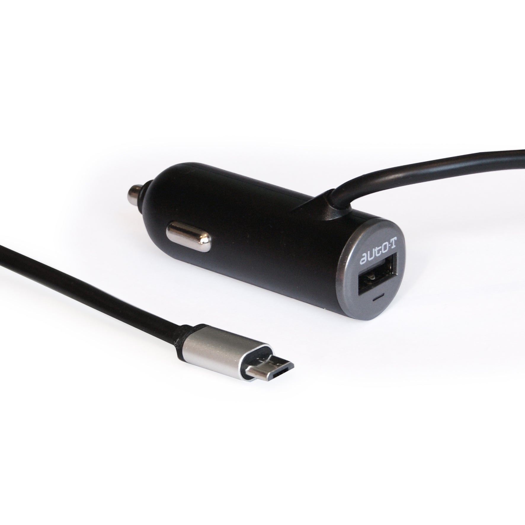 AUTO-T prise 12V/24V & USB + connecteur micro | Leroy Merlin