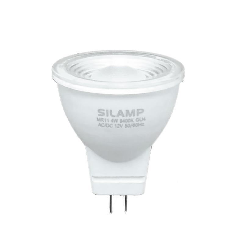 Ampoule Led Gu4 Mr11 4w 12v Blanc Neutre 4000k 5500k Silamp