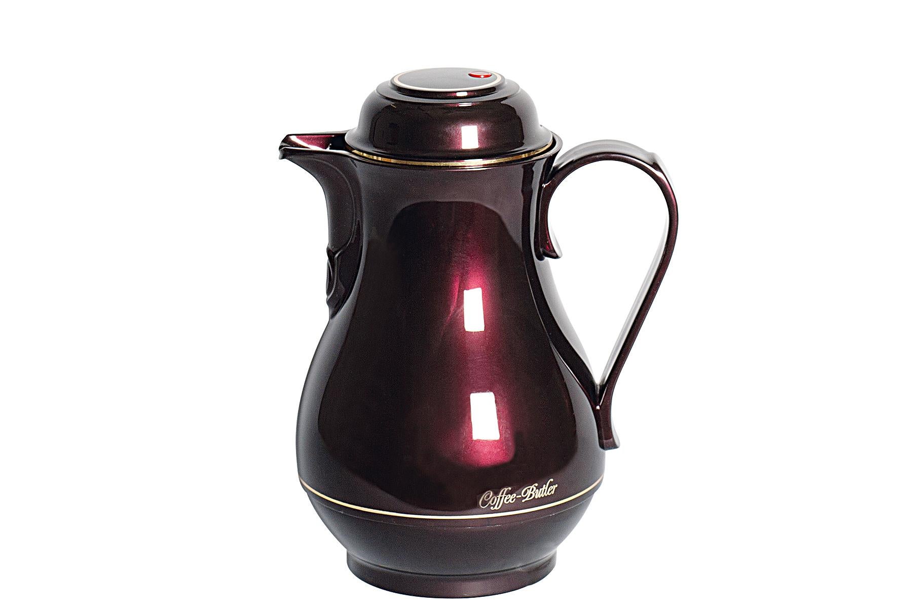 ROTPUNKT Isolierkanne Coffee-Butler Kunststoff 1 l black cherry | Leroy ...
