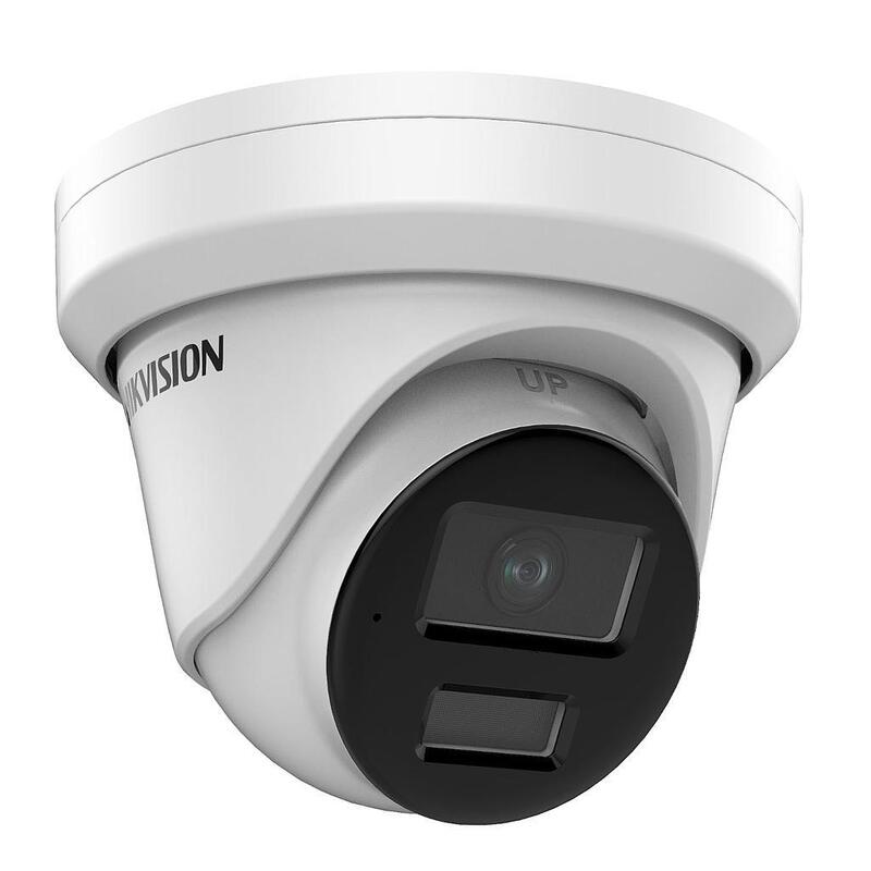 Hikvision 2MP Acusense WDR Turret caméra reseau avec objectif fixe, IR ...