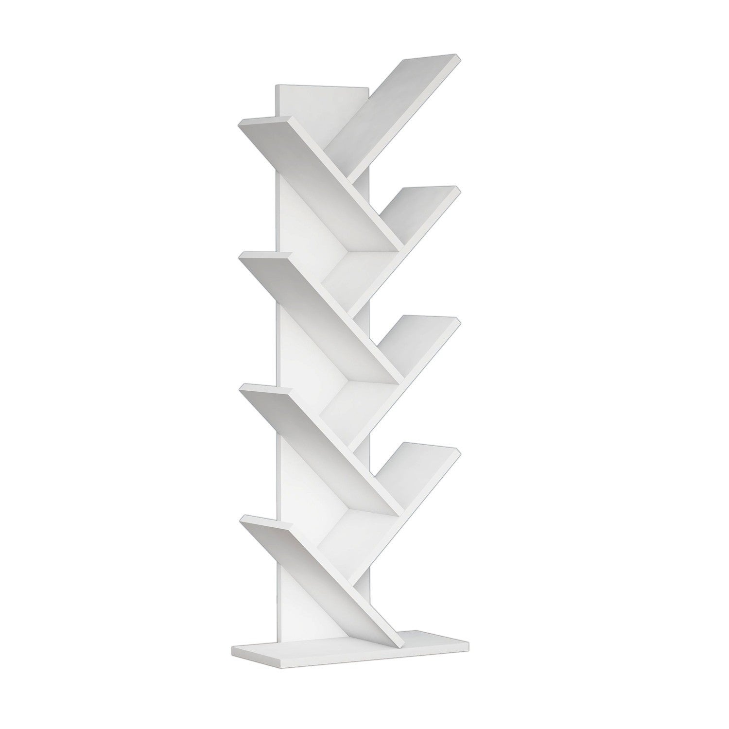 Librería de madera "Hitit" - 46 x 22 x 128 cm - Blanco | Leroy Merlin