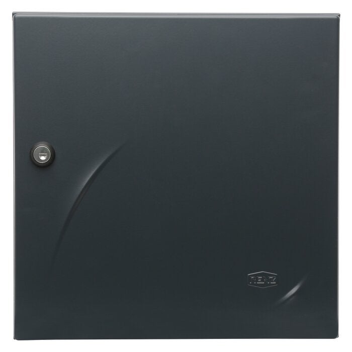 Boite aux lettres Préface 2 portes gris anthracite RAL 7016 mat | Leroy ...