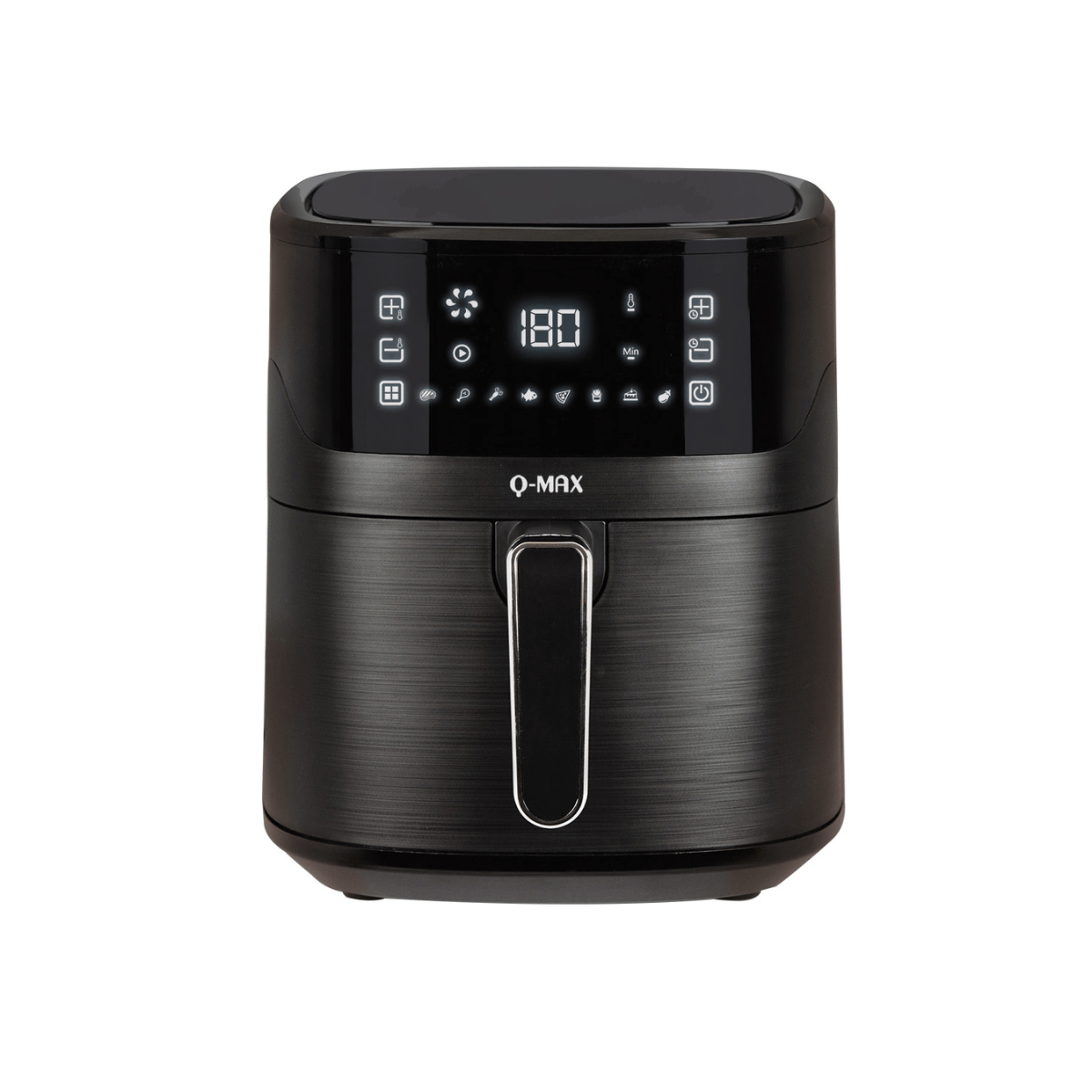Freidora de aire Q-MAX 2344S 6,5L 1600W 8 programas negro | Leroy Merlin