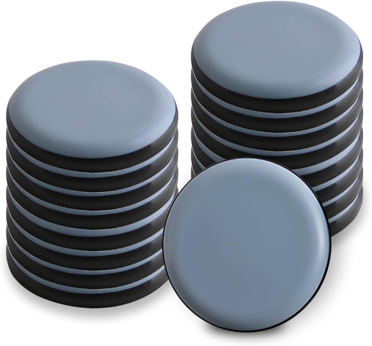 16 almohadillas deslizantes de PTFE (Teflón) para muebles pesados y ...