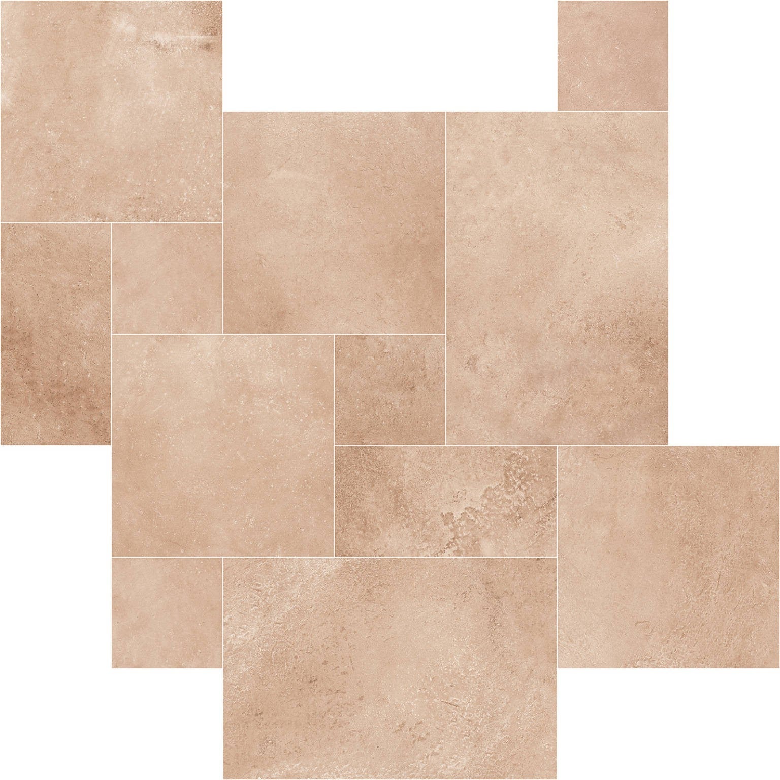 Carrelage Terre cuite Aspdini beige Cotto Modular 44x66 cm | Leroy Merlin