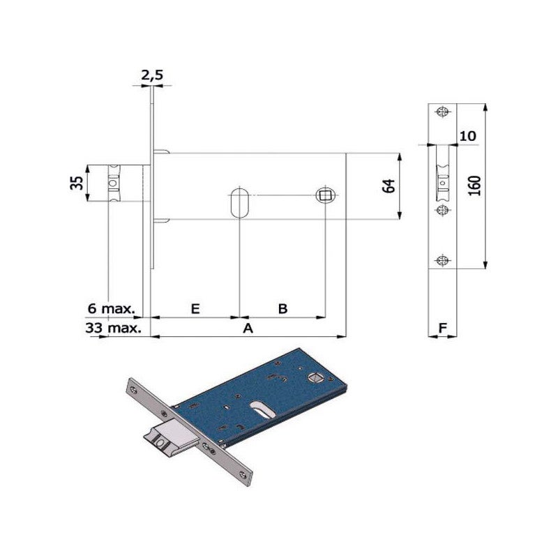 Bandas Cierre Inferior Todos 22 E60 380 Omec | Leroy Merlin