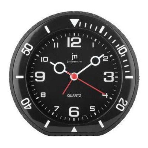 Reloj despertador Jm JA-7095N plástico negro | Leroy Merlin