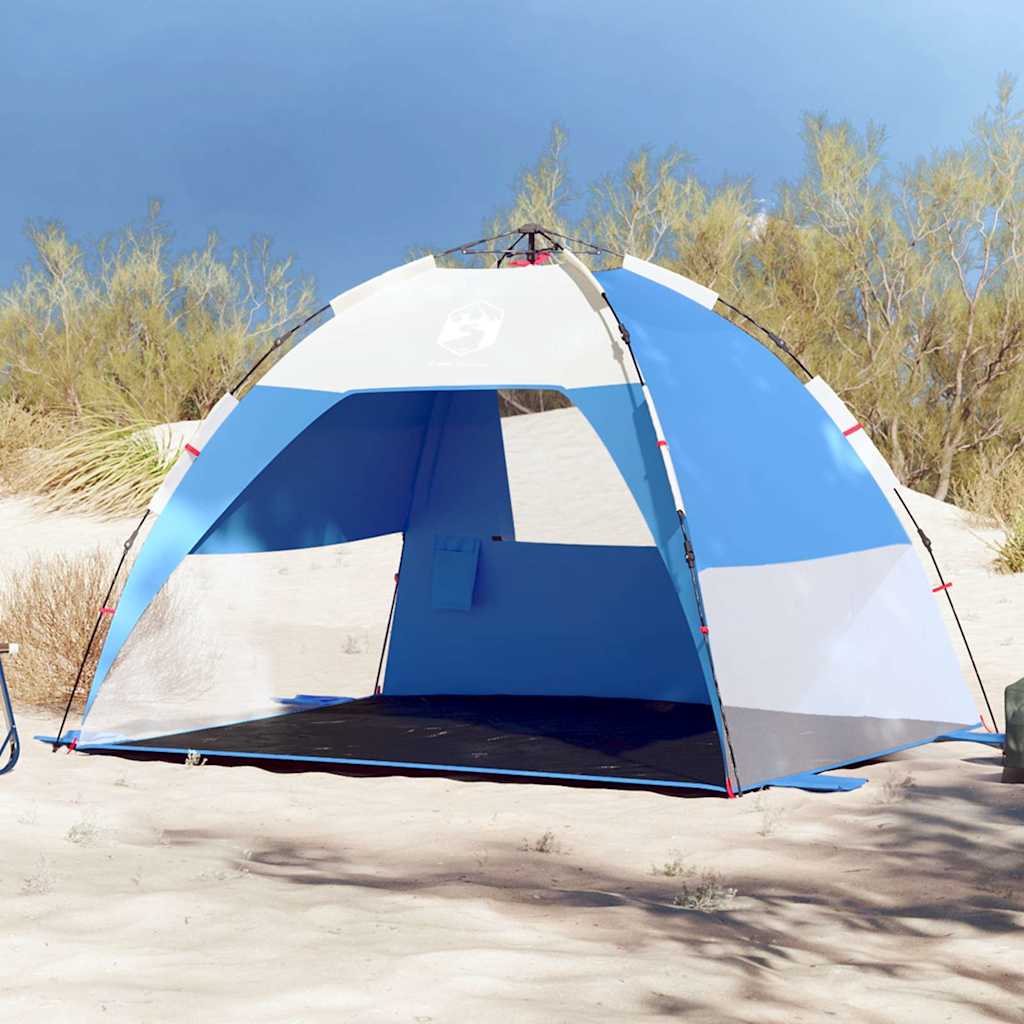 Tienda de playa 2 personas impermeable apertura rápida azul v8071 Unico / Azul | Leroy Merlin