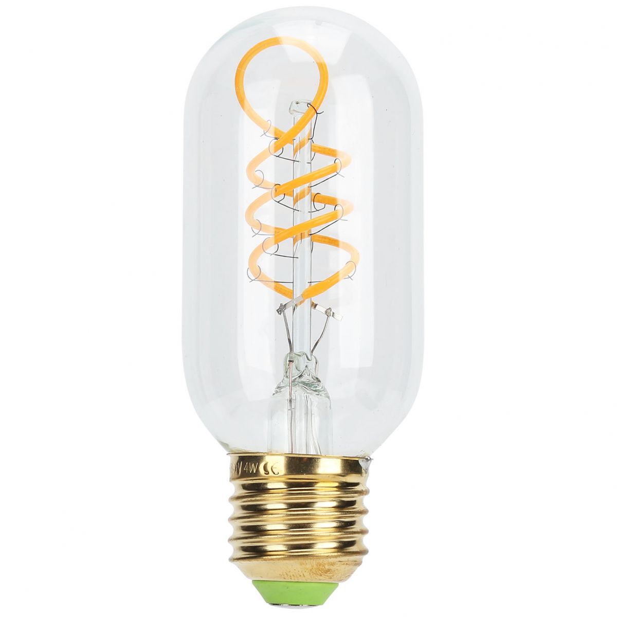 Ampoule LED décorative à double hélice, filament flexible rétro, 110 V ...