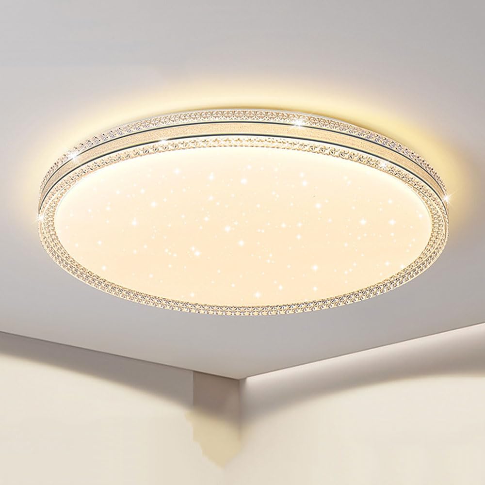 Lámpara LED de techo, foco LED empotrable de 48 W, lámpara de techo ...