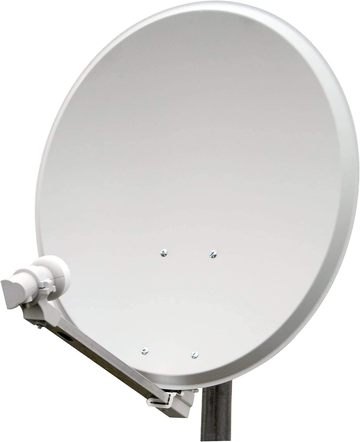 Triax Parabole Satellite Acier 65 Cm + Lnb Single Universel Idéal Astra Hotbird Eutelsat | Leroy ...