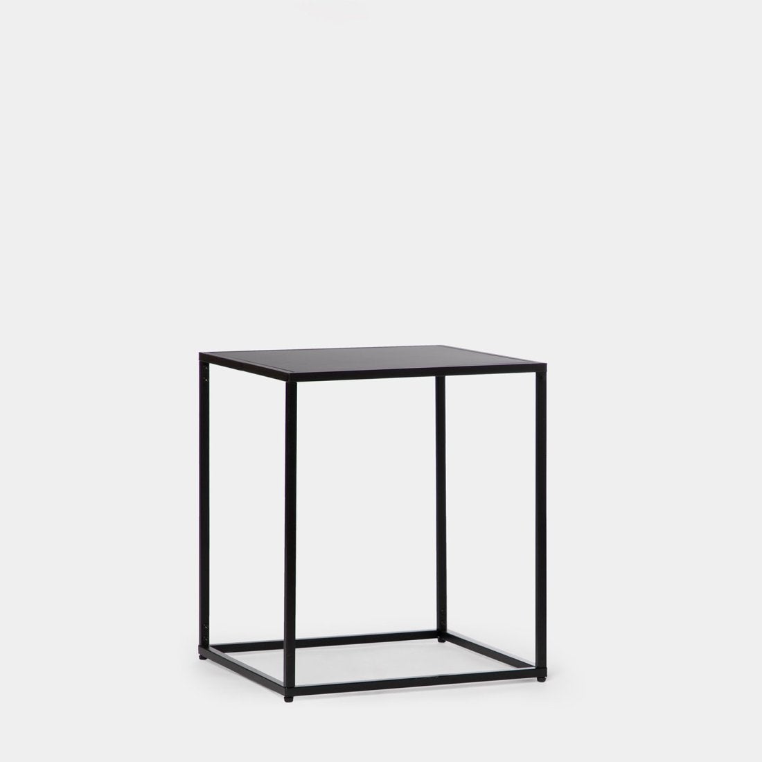 Table d'appoint en métal noir Ida | Leroy Merlin