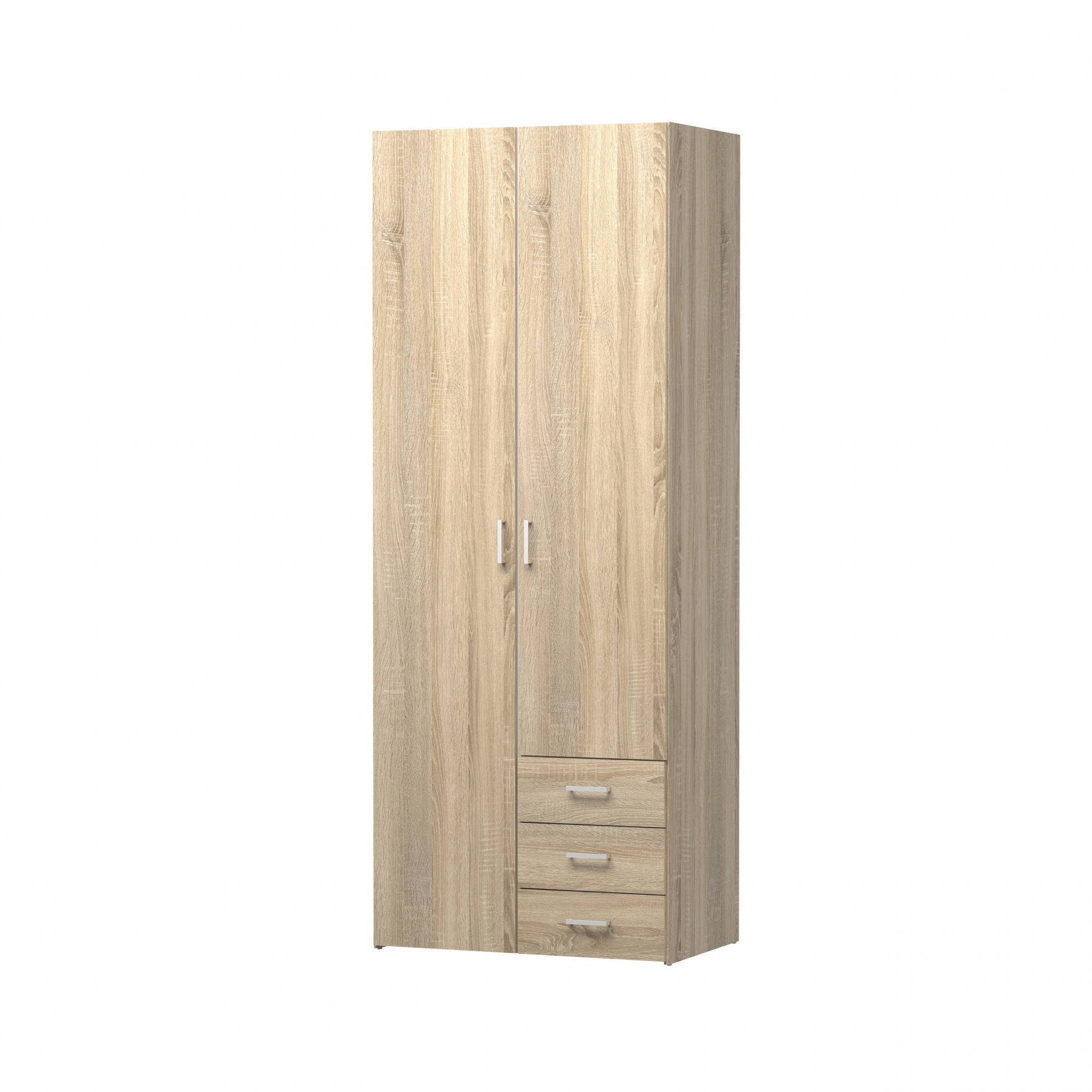Garde-robe 2 portes Emilie, Meubles de chambre, Penderie de plain-pied ...