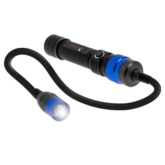 Torche multi rechargeable Batilec, 600 lm, 3 embouts clipsables ...