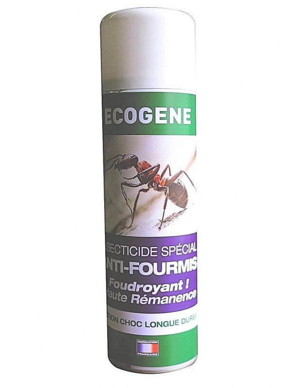 Aérosol foudroyant fourmis ECOGENE pro 500ml. | Leroy Merlin