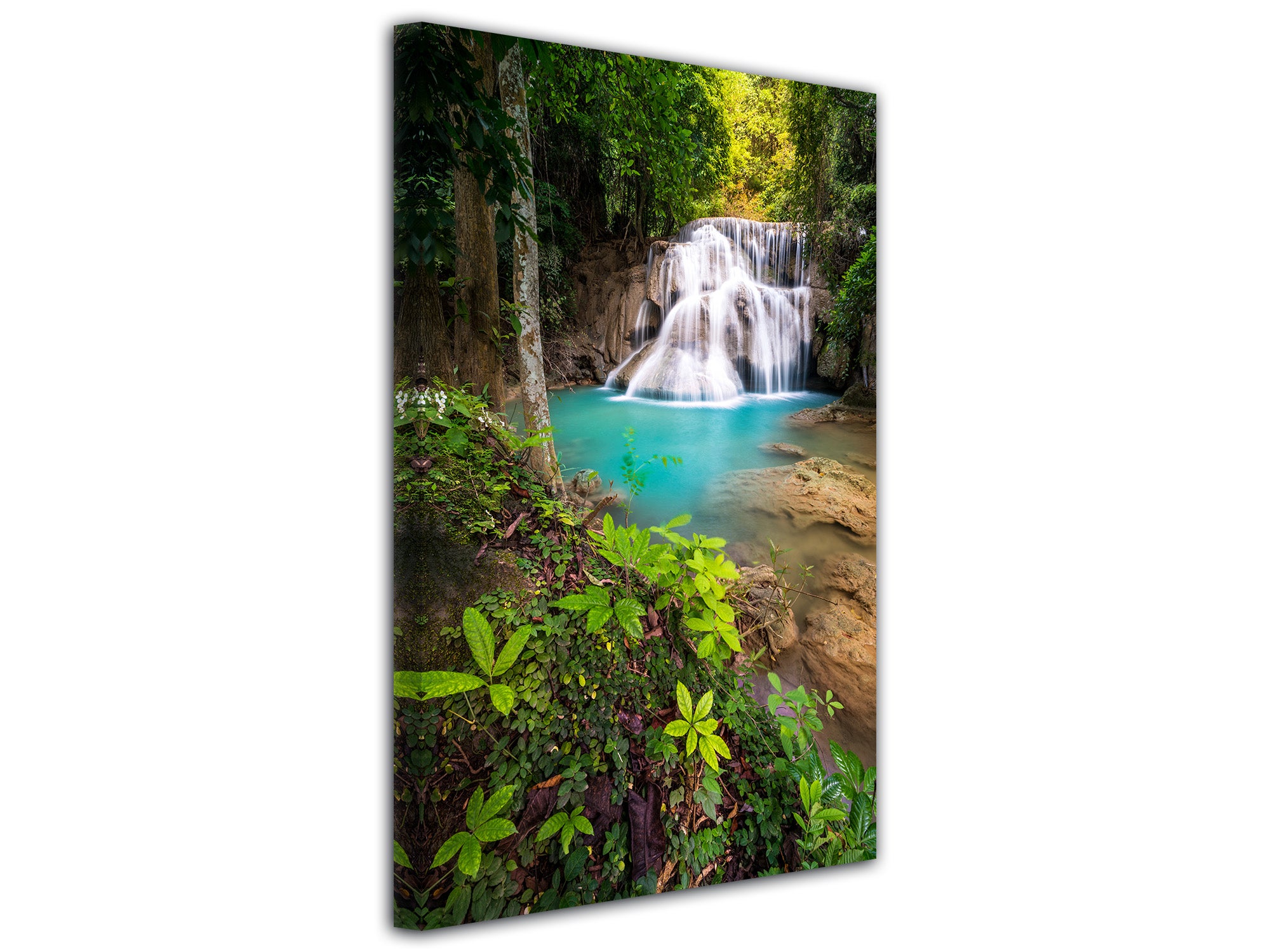 DECLINA, Tableau toile imprimée, Tableau déco toile Cascade en ...