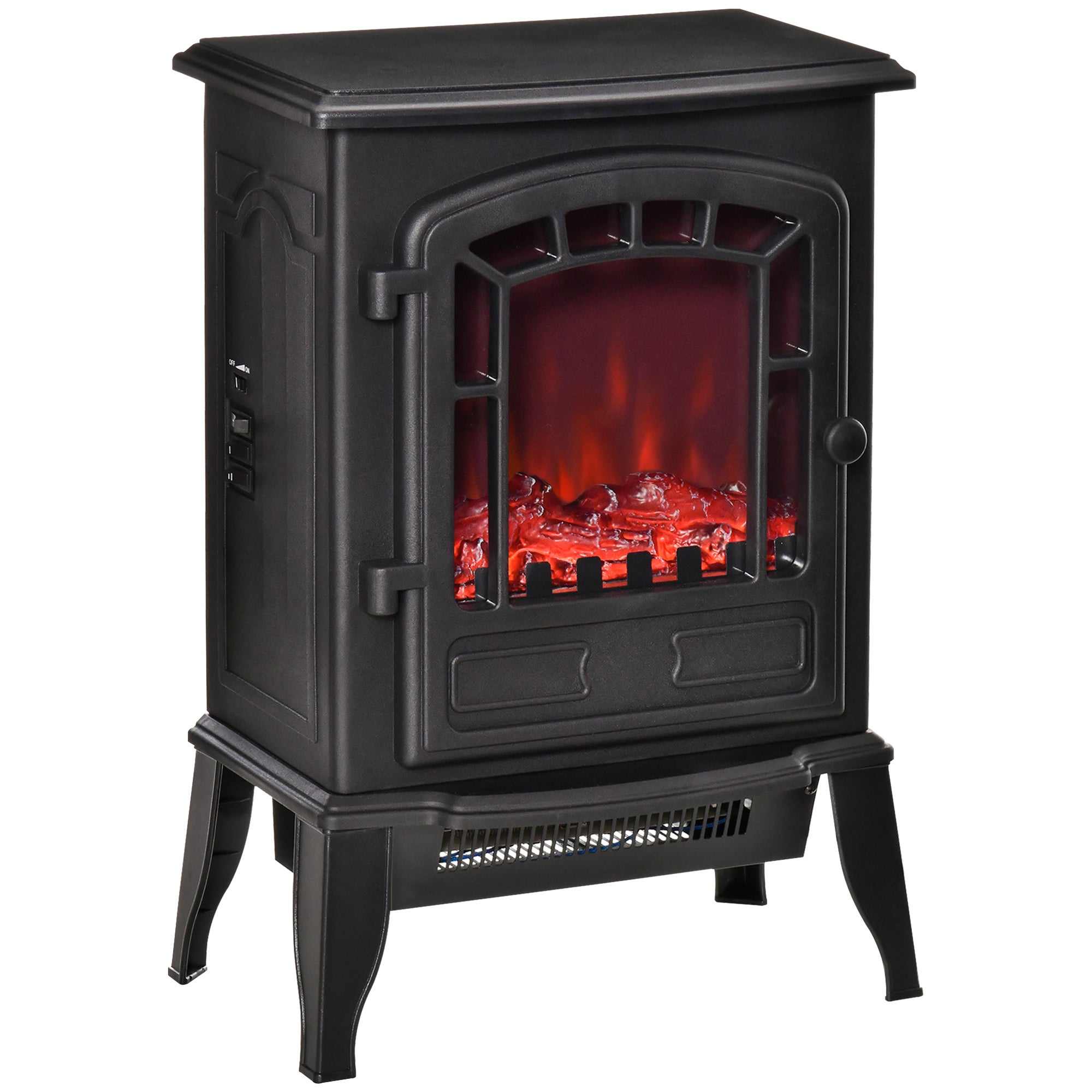 Cheminée électrique à effet flamme,température réglable 1000-2000 W ...