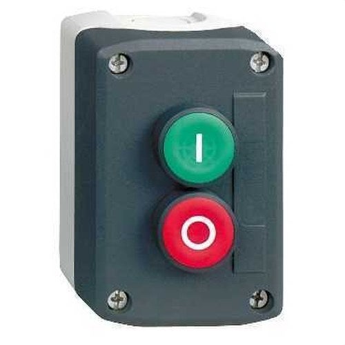 Boite à bouton - harmony xal - 2 bouton poussoir - vert et rouge ...