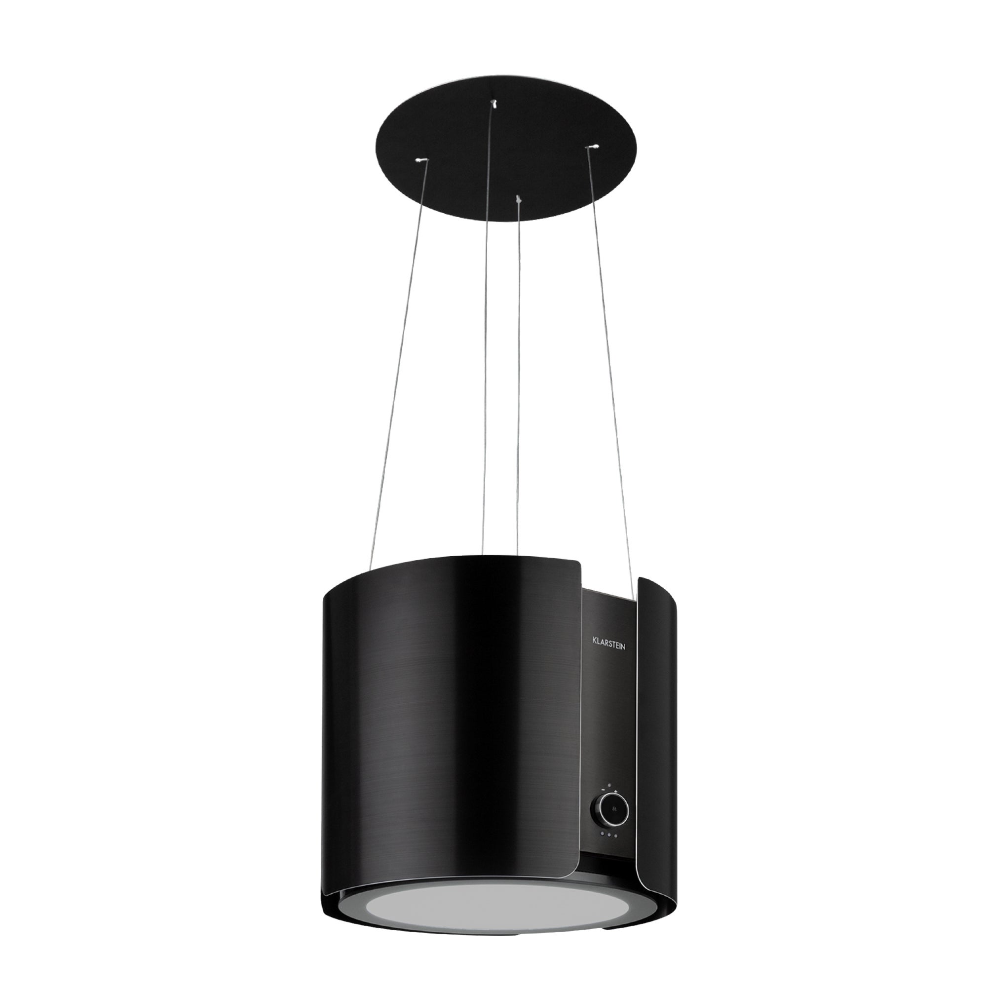 Klarstein Campana extractora 45 cm Campana isla 402 m³/h Silenciosa ...