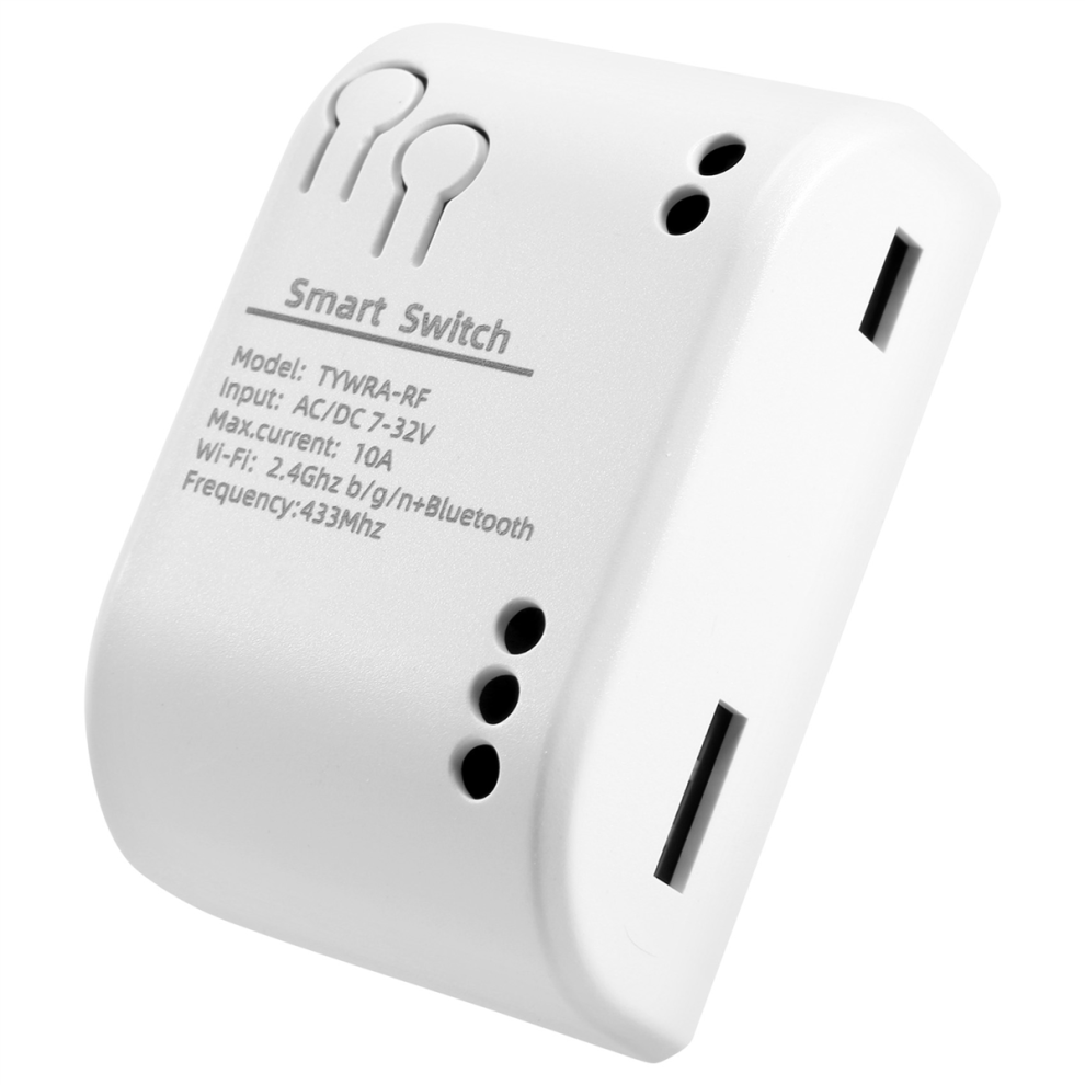 Interrupteur intelligent 1 canal 7-32 V CA/CC Wi-Fi Tuya télécommande ...