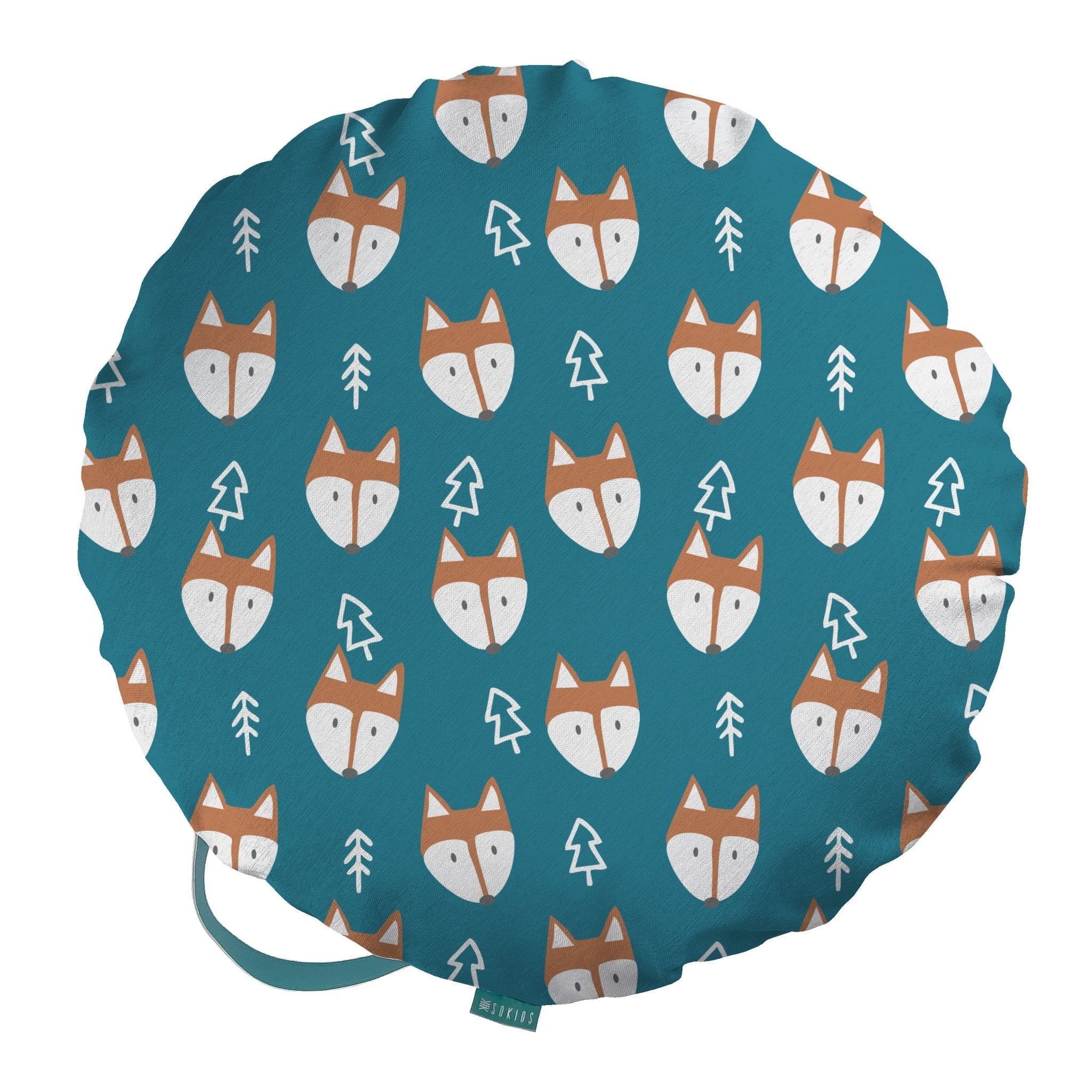 Puff de suelo Infantil Fox Azul | Leroy Merlin