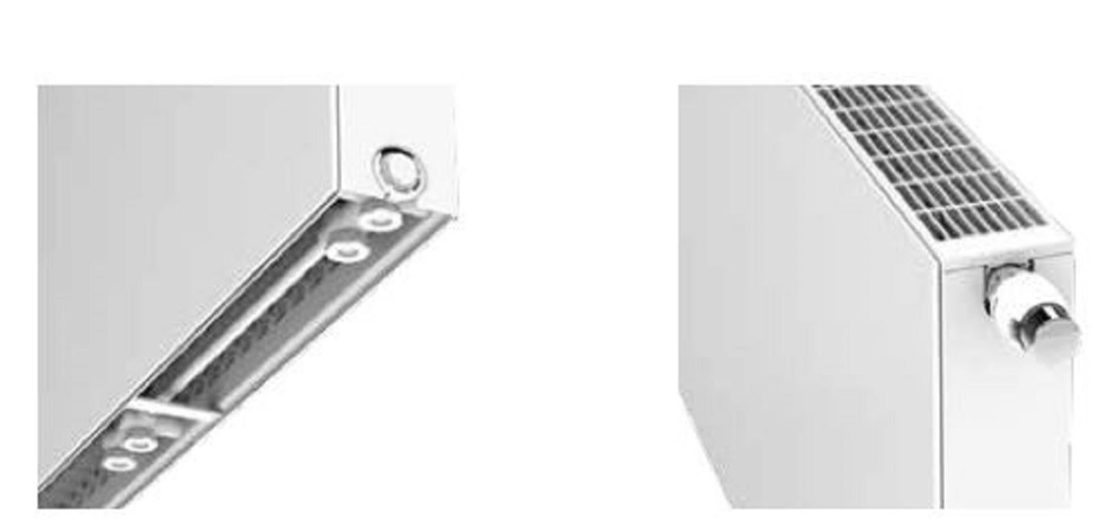 Henrad Everest Plan 8 Radiateur panneaux type 21 avec 8 raccords ...