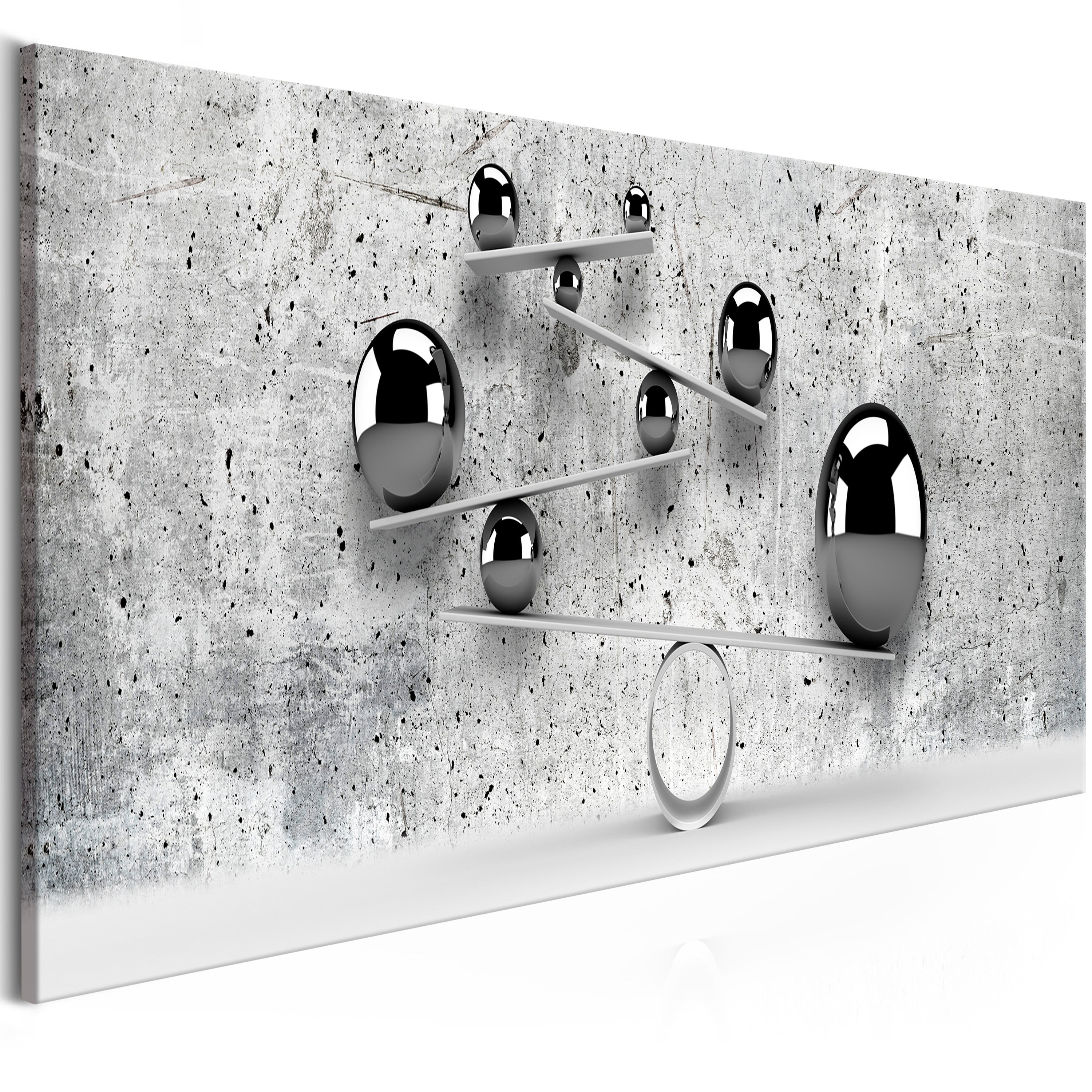 Tableau - Balls and Concrete (1 Part) Narrow [120x40] | Leroy Merlin