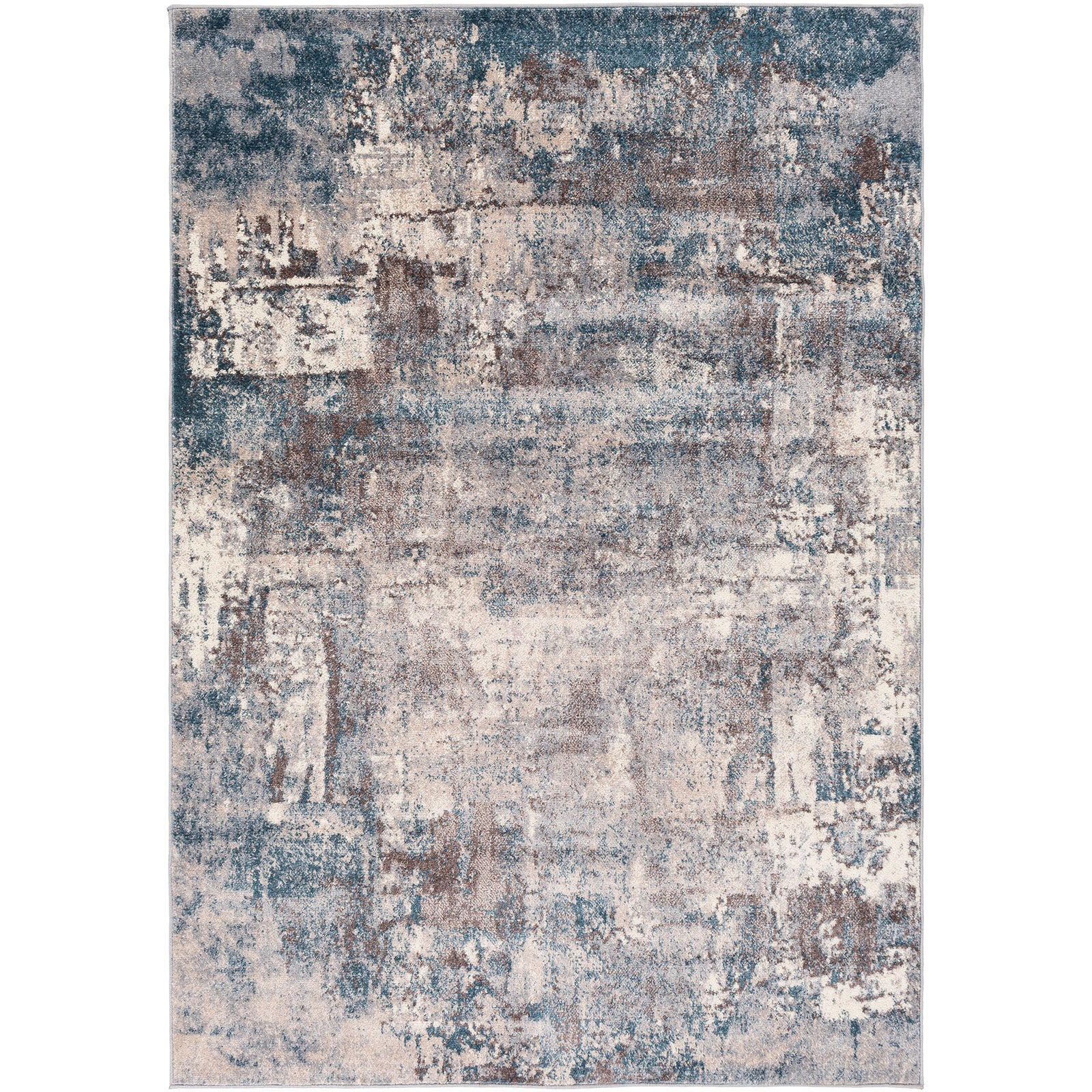 LIVABLISS Tappeto Astratto Moderno Blu/Grigio 200x275 cm Noa | Leroy Merlin