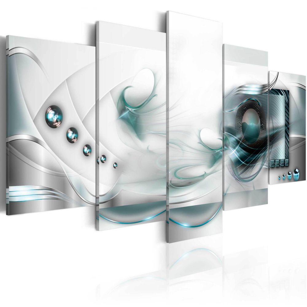 Tableau - turquoise eye 100x50 Artgeist cm | Leroy Merlin