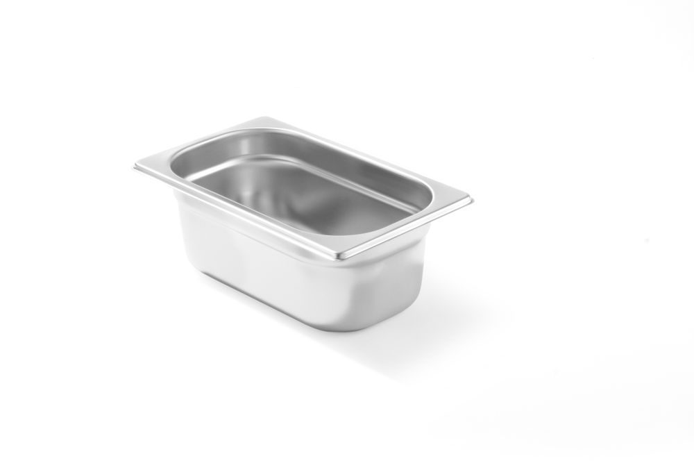 Bac GN 1/4 Profi Line - Hendi - Gris - l16.2- L26.5- P10- h10- Inox ...