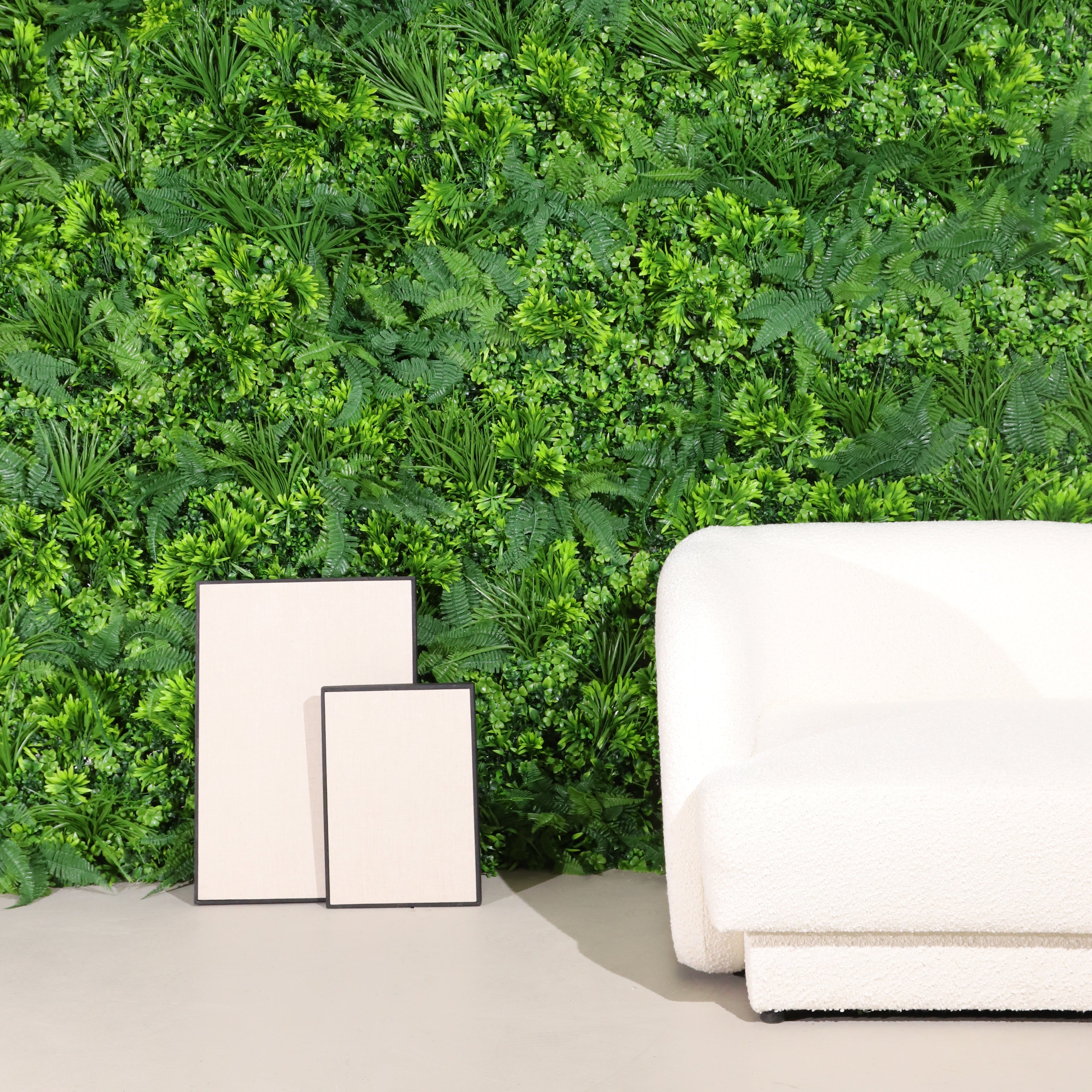 Mur vegetal artificiel Cielo verde | Naturing Monde - 1x1M - Intérieure ...