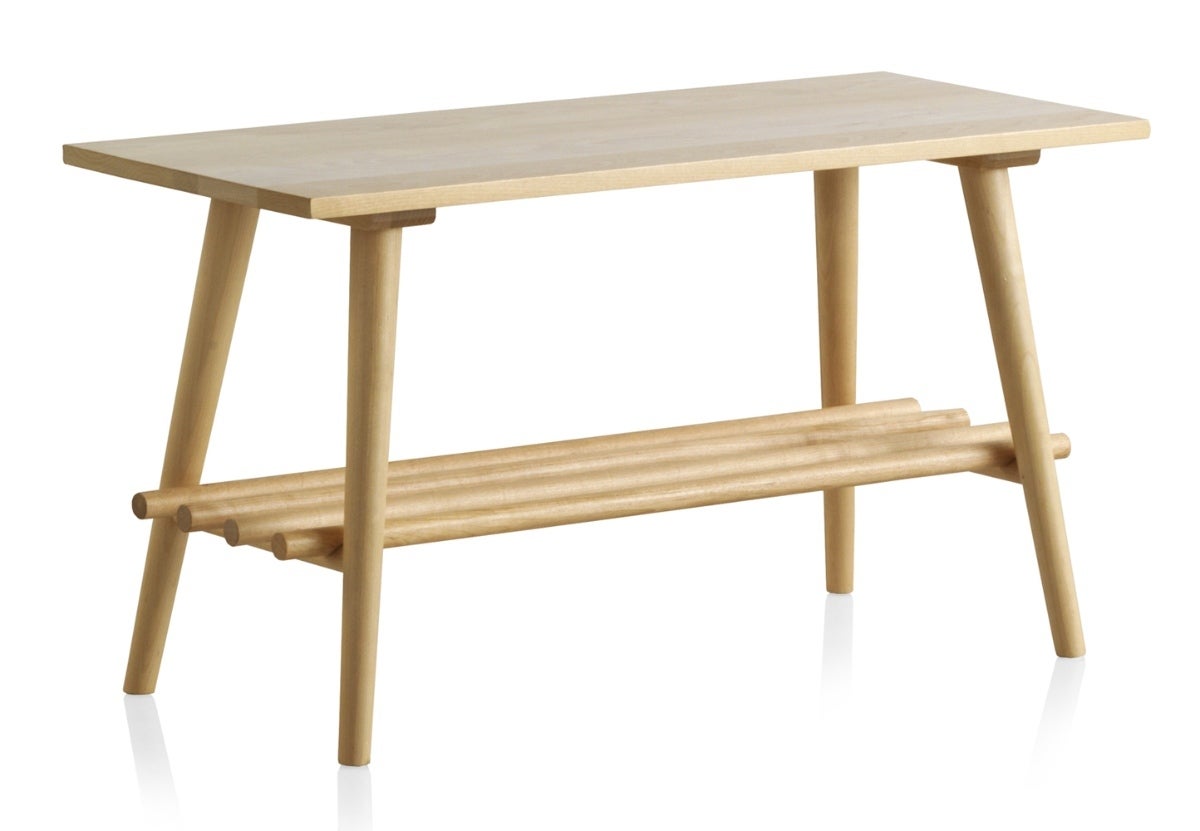 Banquillo de madera de abedul natural | Leroy Merlin