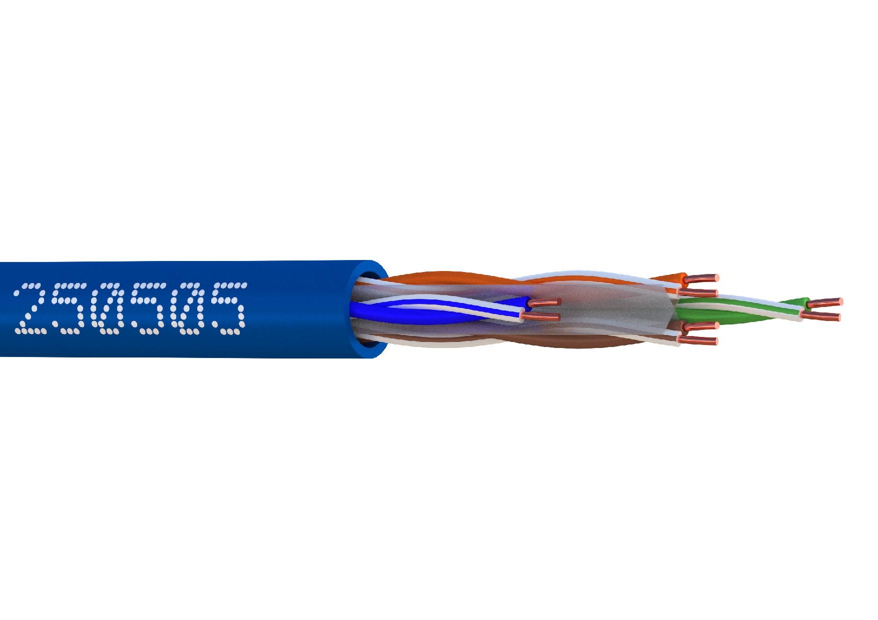 Cable réseau UTP CAT6 LSZH Dévidoir 305 M - Elbac - 250505-R3 | Leroy ...