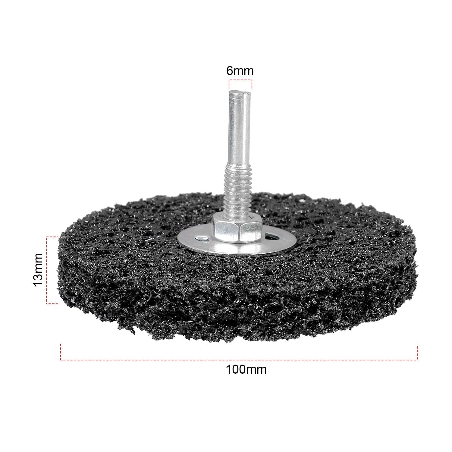 Lot de 5 Disques Abrasifs CSD 100mm - Nettoyage et Retrait Peinture ...