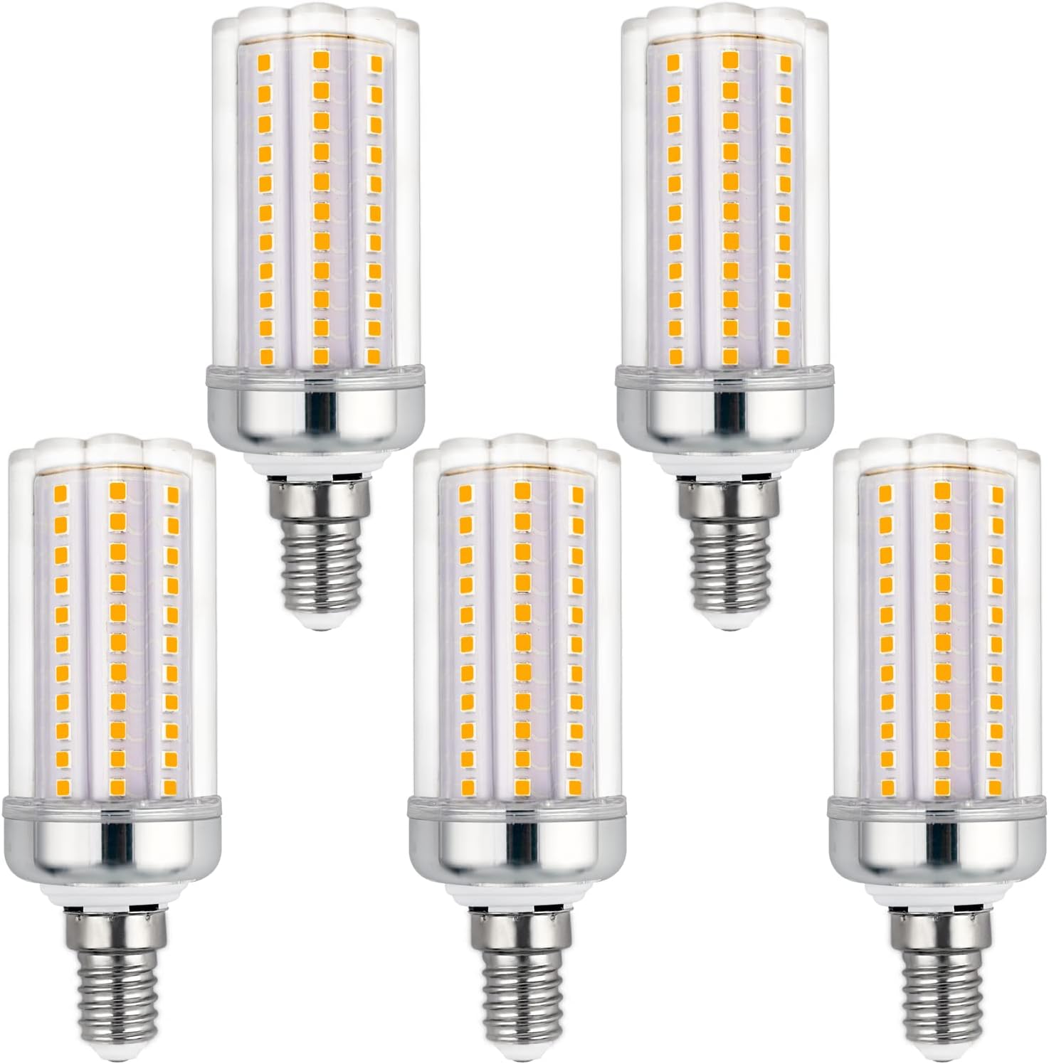 LED E14 16W( Blanc Neutre 4000K), 2000 lumens, AC 220V, Equivalent à ...