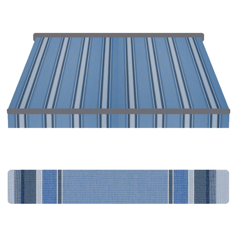 Toile de remplacement pour store banne 5 x 3 m - Tissu acrylique ...