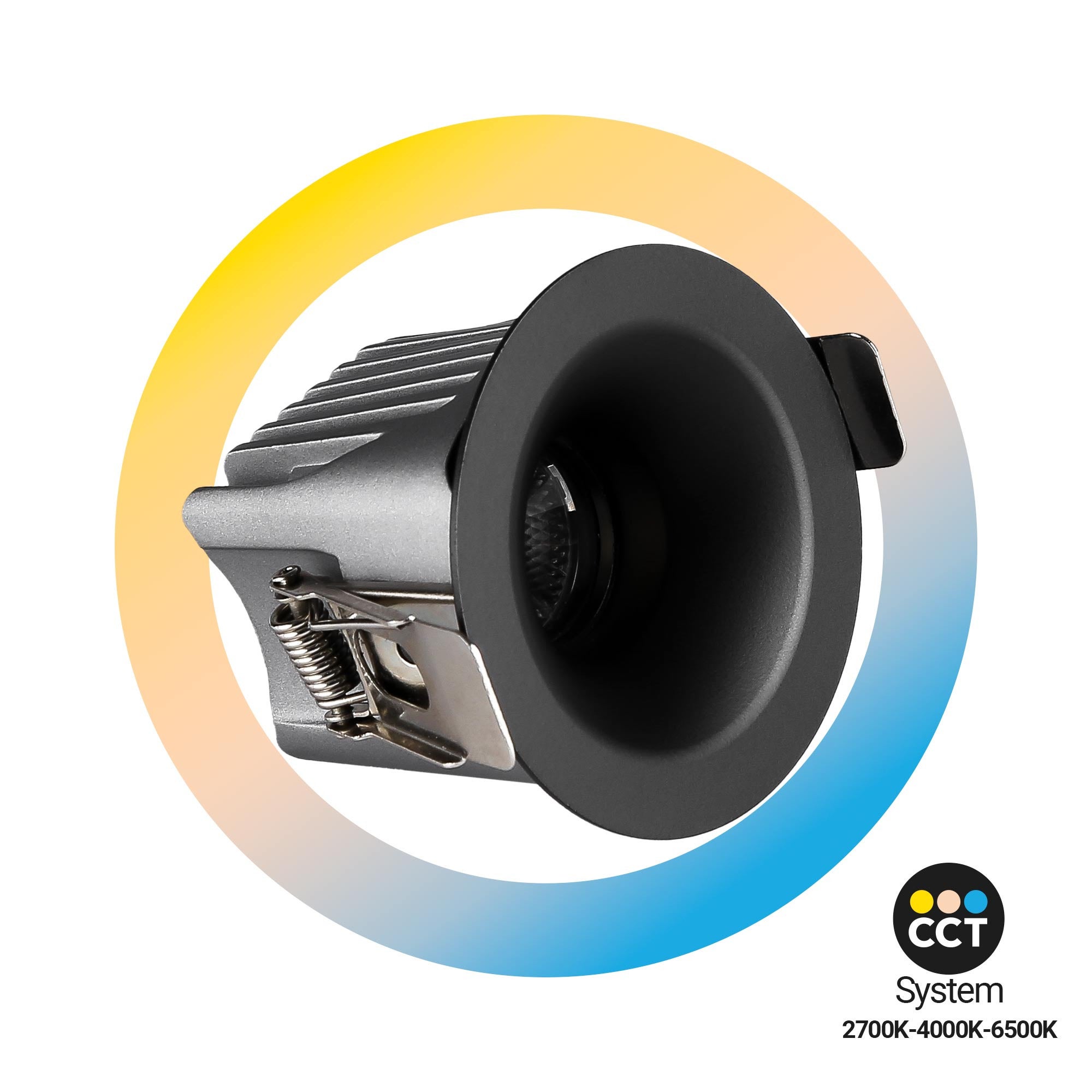 Downlight LED exterior 6W - CCT - Chip OSRAM - Driver PHILIPS - Corte Ø ...