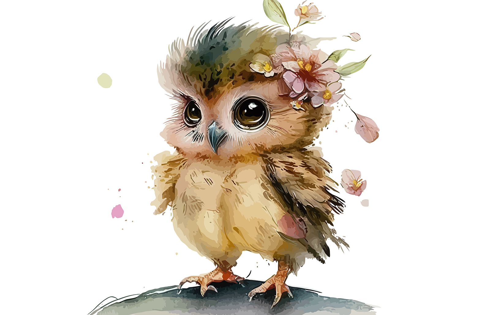 Papel pintado panorámico Niños - Búho | Leroy Merlin